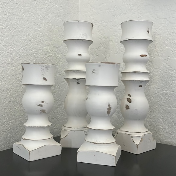 Harp Design Co | Accents | Clint Harp Signature Candlesticks Weathered ...